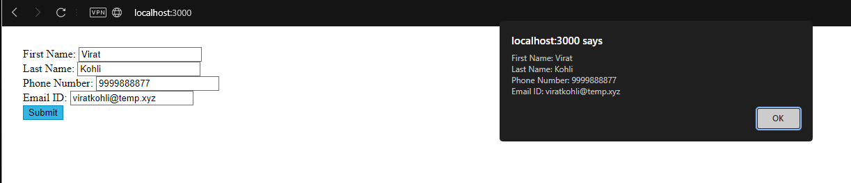 GitHub - acciojob/form-login-2-Garaisourav12
