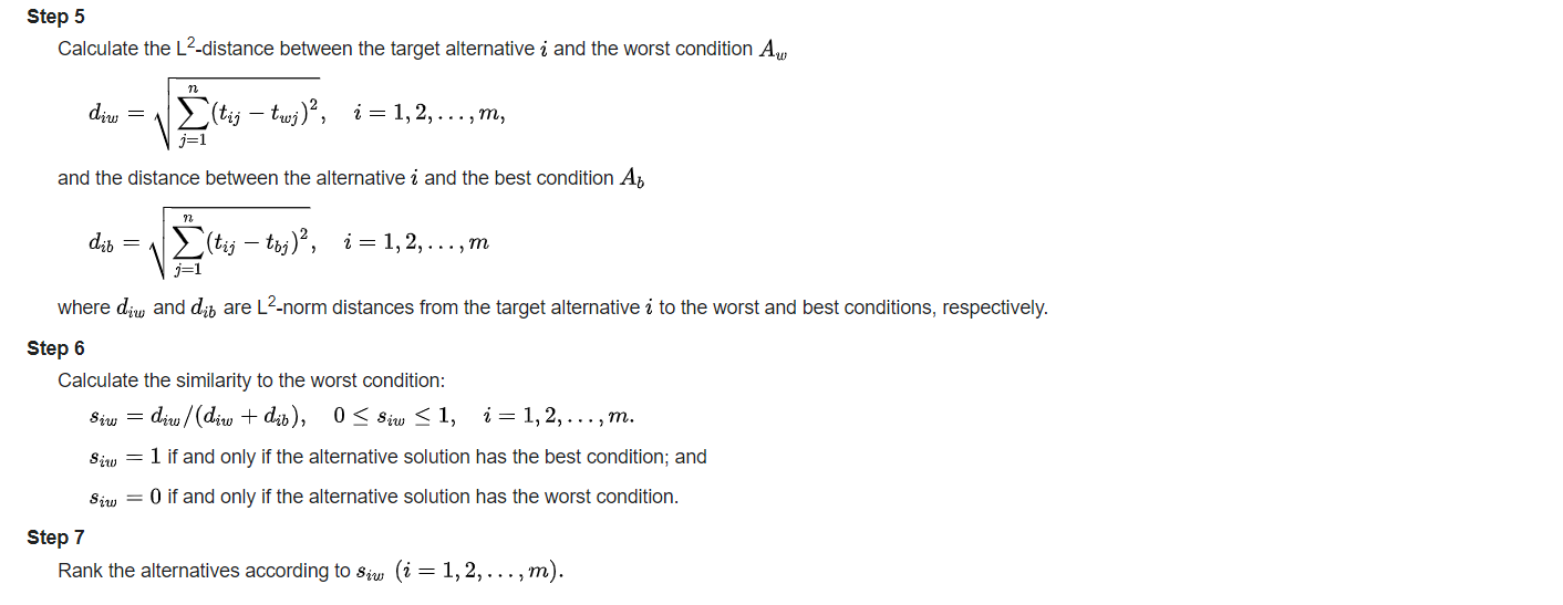 GitHub - ganeshmittal223/TOPSIS: TOPSIS, known as Technique for Order of Preference by ...