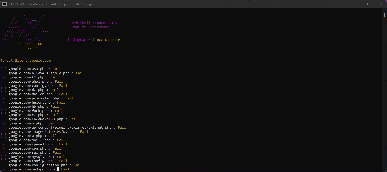 GitHub - SyntechXPLD/Shellscanner