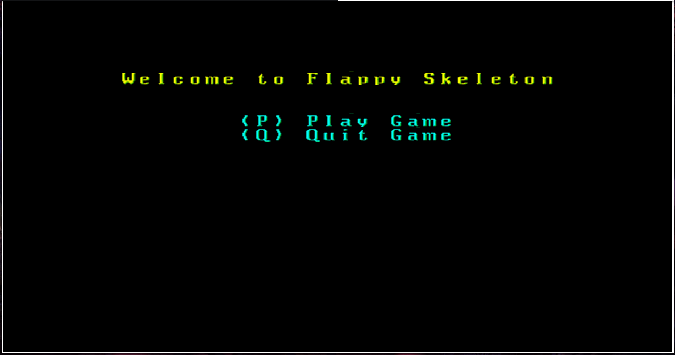 GitHub - GroovyWizard/flappy-skeleton: A Shell Rust Game inspired by flappy bird for learning ...