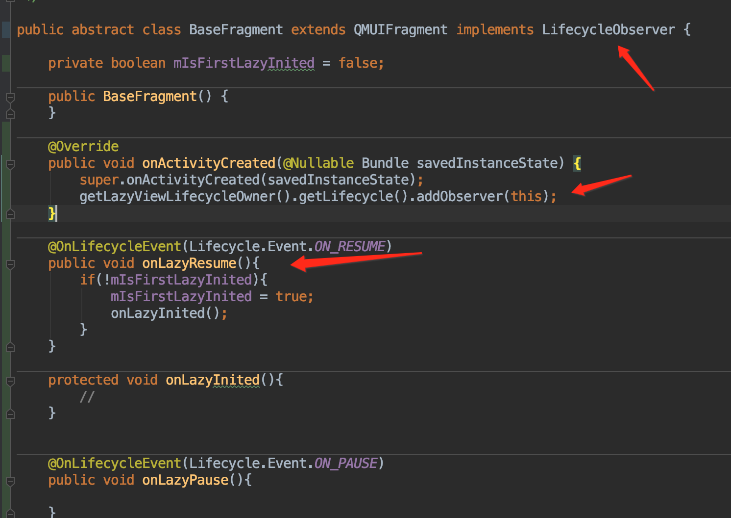 QMUIFragment 懒加载支持不啊，大佬·~ · Issue #512 · Tencent/QMUI_Android · GitHub
