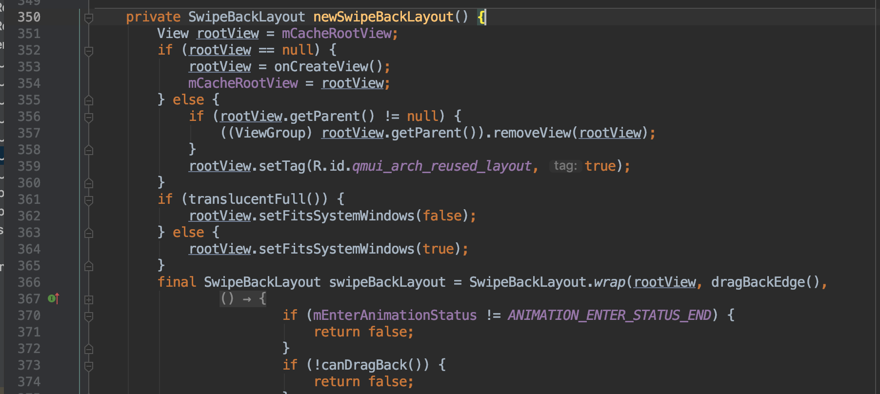 ViewPager有三个页时滑动报错（已升级到最新版） · Issue #691 · Tencent/QMUI_Android · GitHub