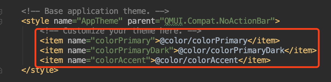 主体样式无效 · Issue #789 · Tencent/QMUI_Android · GitHub