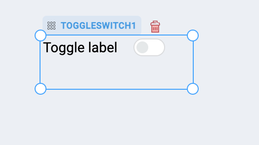 Fix the default size of toggle switch widget · Issue #567 · ToolJet/ToolJet · GitHub
