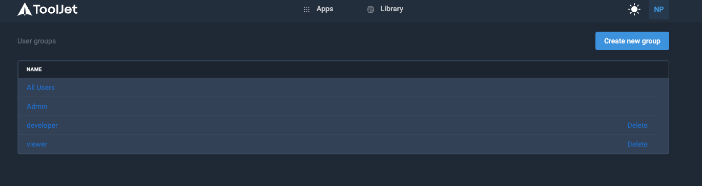 User group titles not visible in dark mode · Issue #1027 · ToolJet/ToolJet · GitHub