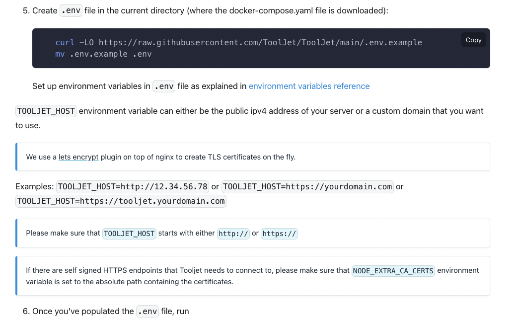 Docs Fix Incorrect Indentation · Issue 2009 · Tooljettooljet · Github