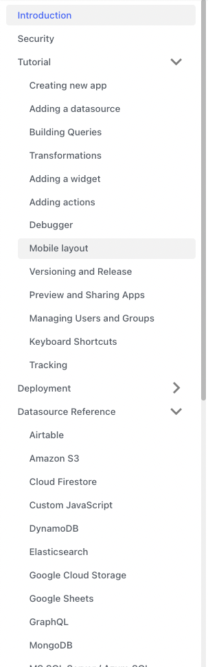 Hide The Scrollbar For Documentation Portal · Issue 2251 · Tooljettooljet · Github 6709