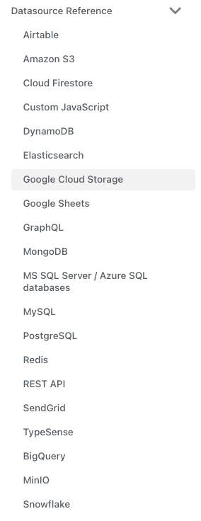 [docs] fix the order of data source reference · Issue #2286 · ToolJet/ToolJet · GitHub