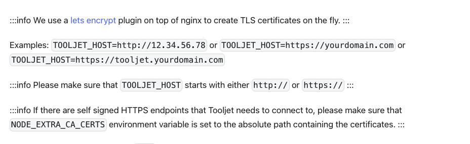 [docs] incorrect formatting of docker deployment guide · Issue #2297 · ToolJet/ToolJet · GitHub