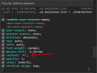 Bulleted list doesn't render properly in packaged apps · Issue #3951 ...