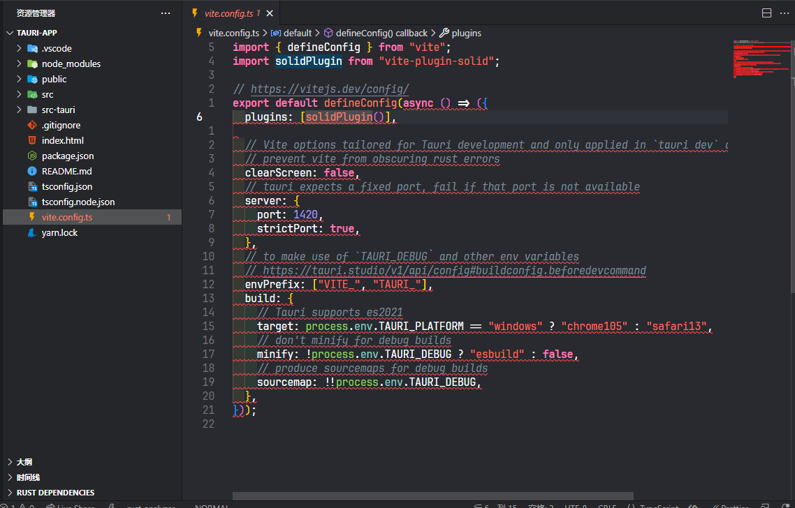 Broken Solidjs Ts Template · Issue 463 · Tauri Apps Create Tauri App · Github