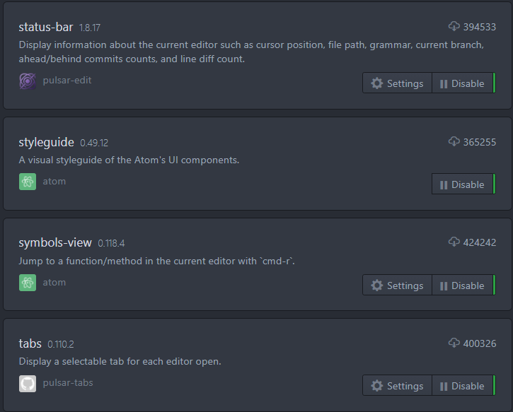 [tabs] When tabs was monorepo'd the repository URL was broken · Issue #343 · pulsar-edit/pulsar ...