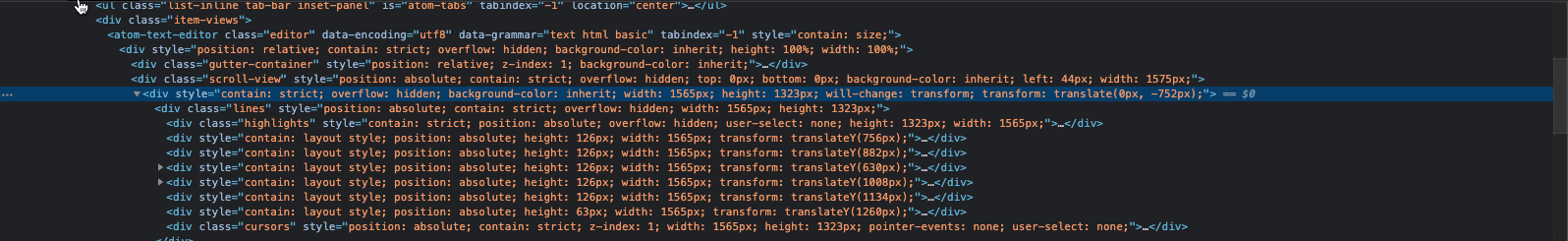 Editor line misalignment · Issue #355 · pulsar-edit/pulsar · GitHub