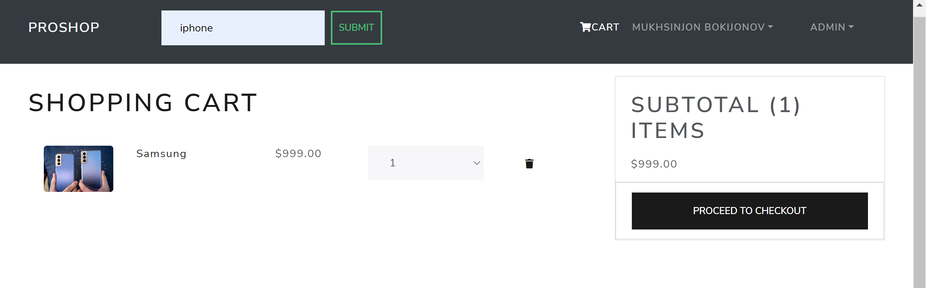 GitHub - BokijonovM/proshop_django