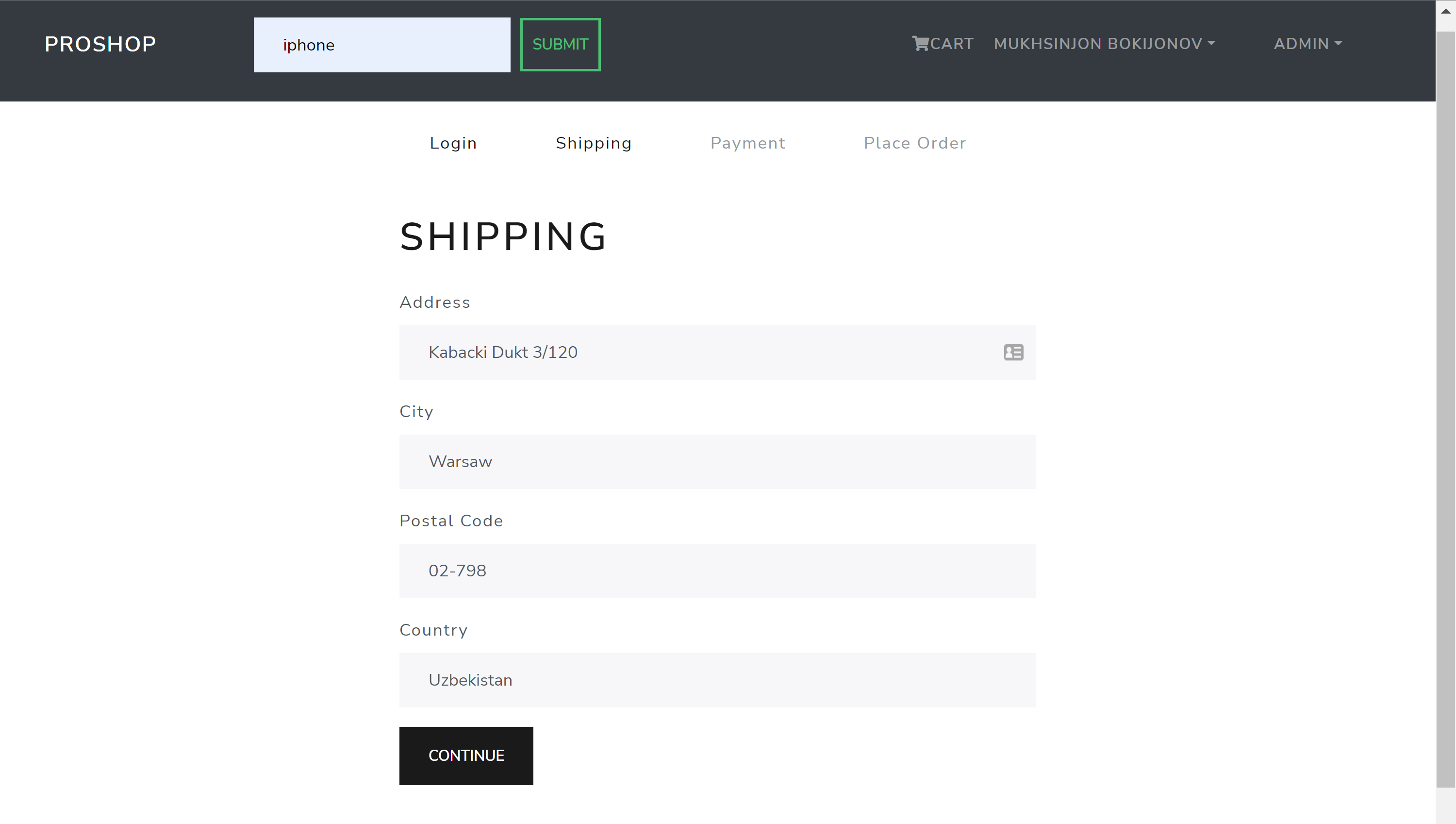 GitHub - BokijonovM/proshop_django