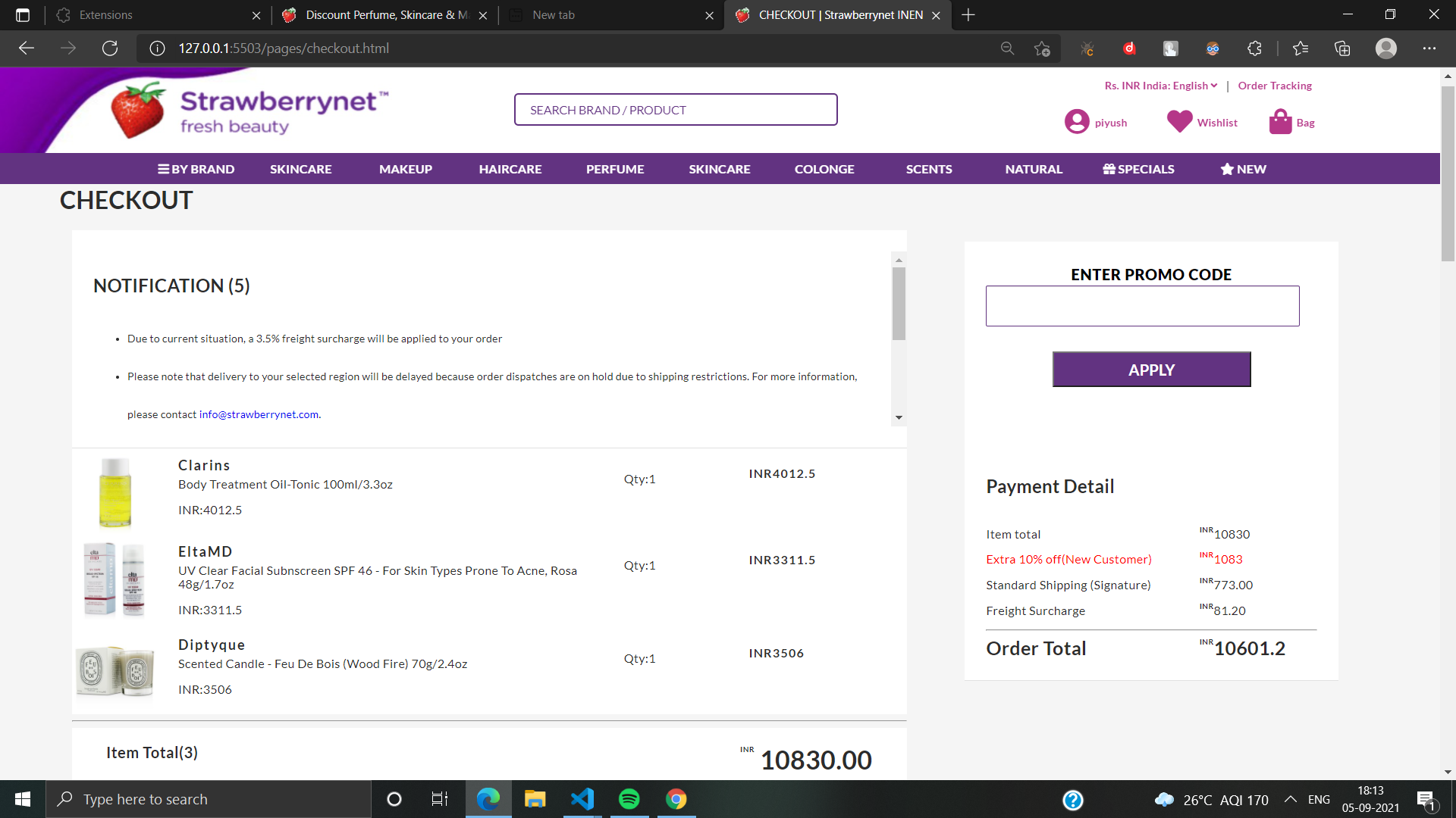 GitHub - piyush425/Re-clone-strawberryNet-backend: This is a clone of E-Commerce website which ...