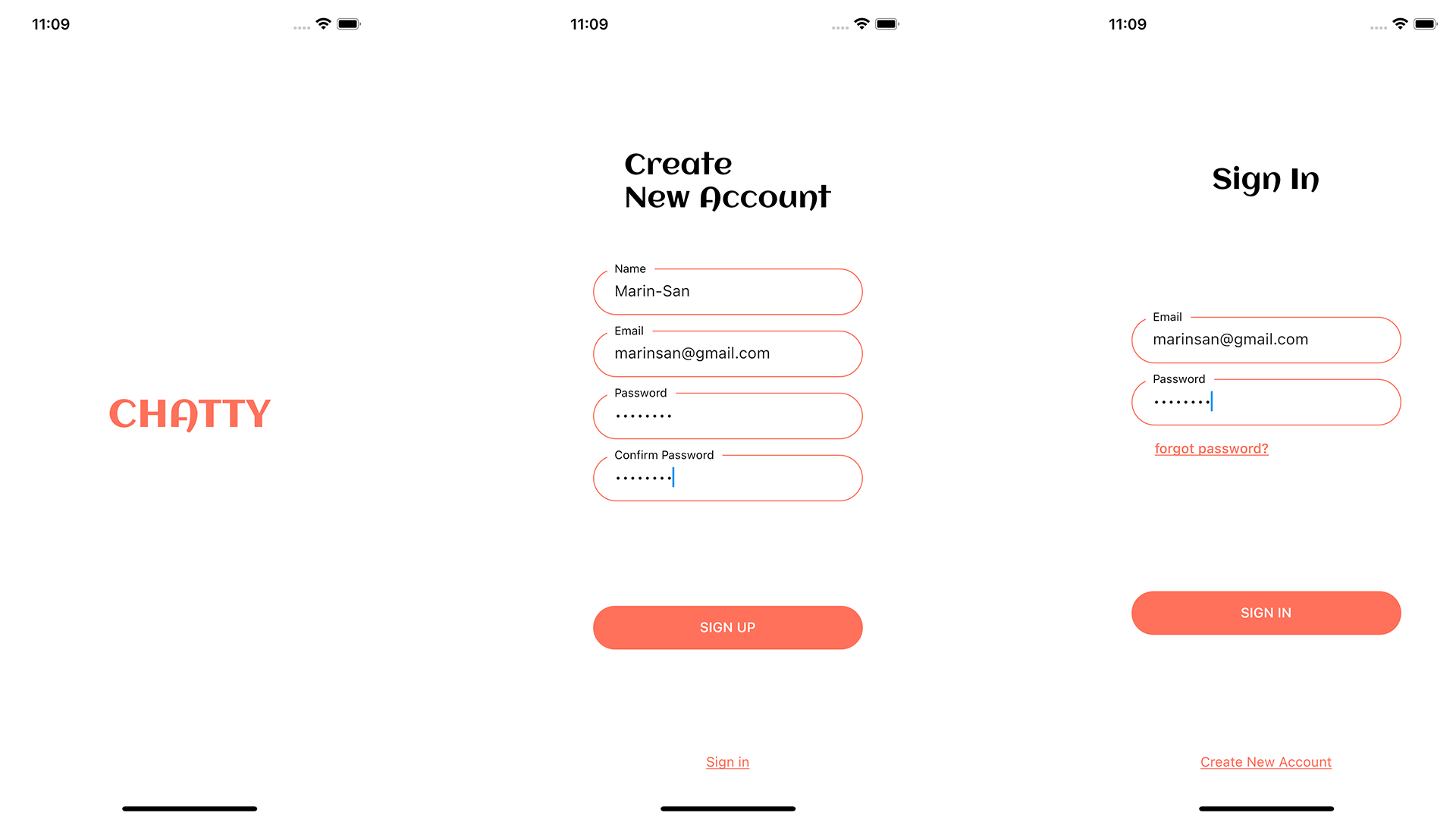GitHub - koopfolder/CHATTY_project: Chat mobile application