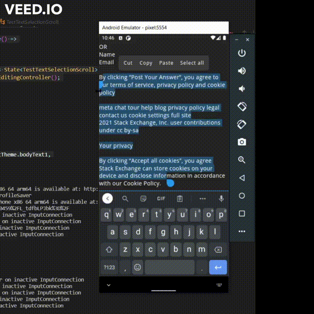 Text Selection Leads To Scrolling In Opposite Direction · Issue 89024 · Flutterflutter · Github