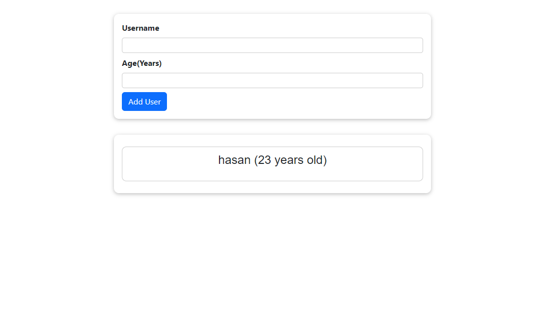 GitHub - Hasanbakis/react-add-user-with-error-modal