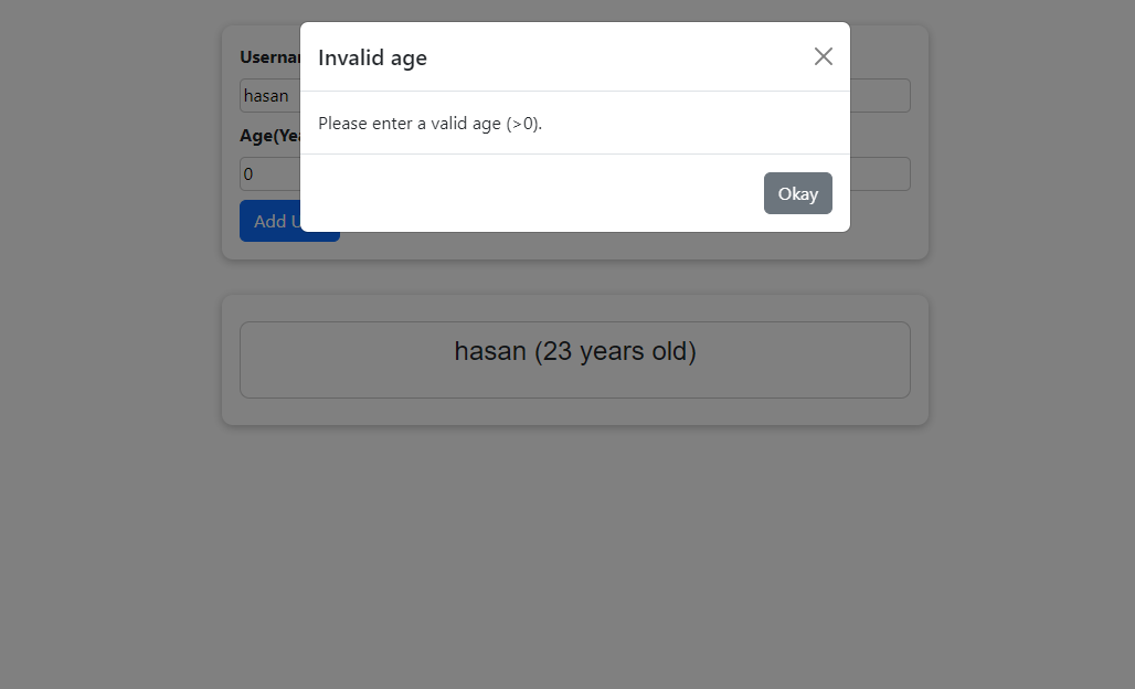 GitHub - Hasanbakis/react-add-user-with-error-modal
