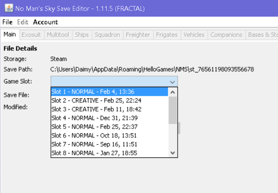 My save doesn't show up to select · Issue #728 · goatfungus ...