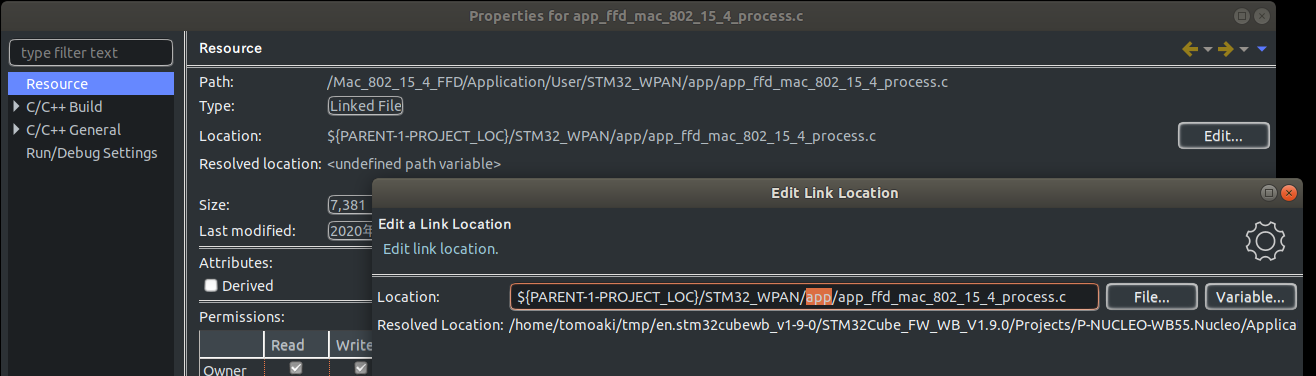 STM32CubeIDE Compile error of Mac_802_15_4_FFD · Issue #18 · STMicroelectronics/STM32CubeWB · GitHub