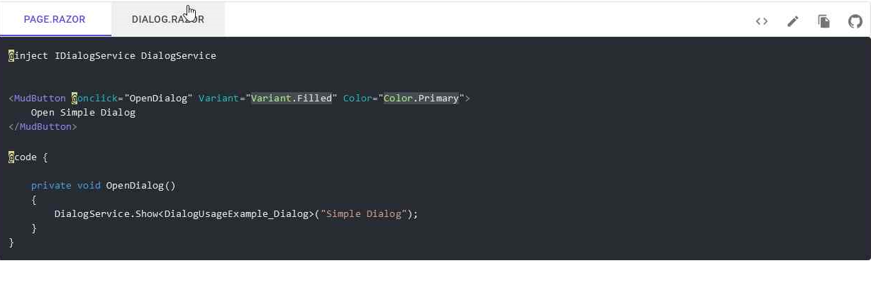 Tabs in Dialog Docs is hard to click · Issue #1729 · MudBlazor/MudBlazor · GitHub