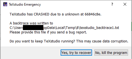 Crash when saving profile · Issue #2144 · texstudio-org/texstudio · GitHub