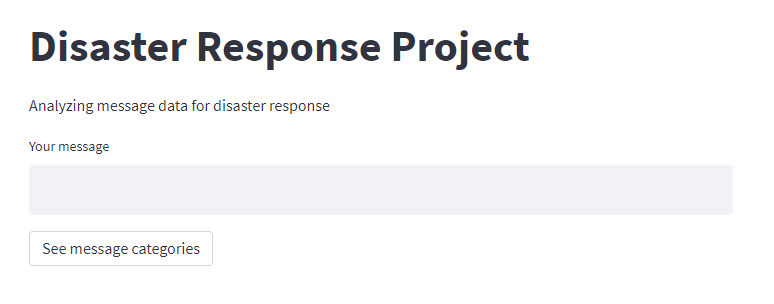 GitHub - vitorbeltrao/NLP-Disaster-Response