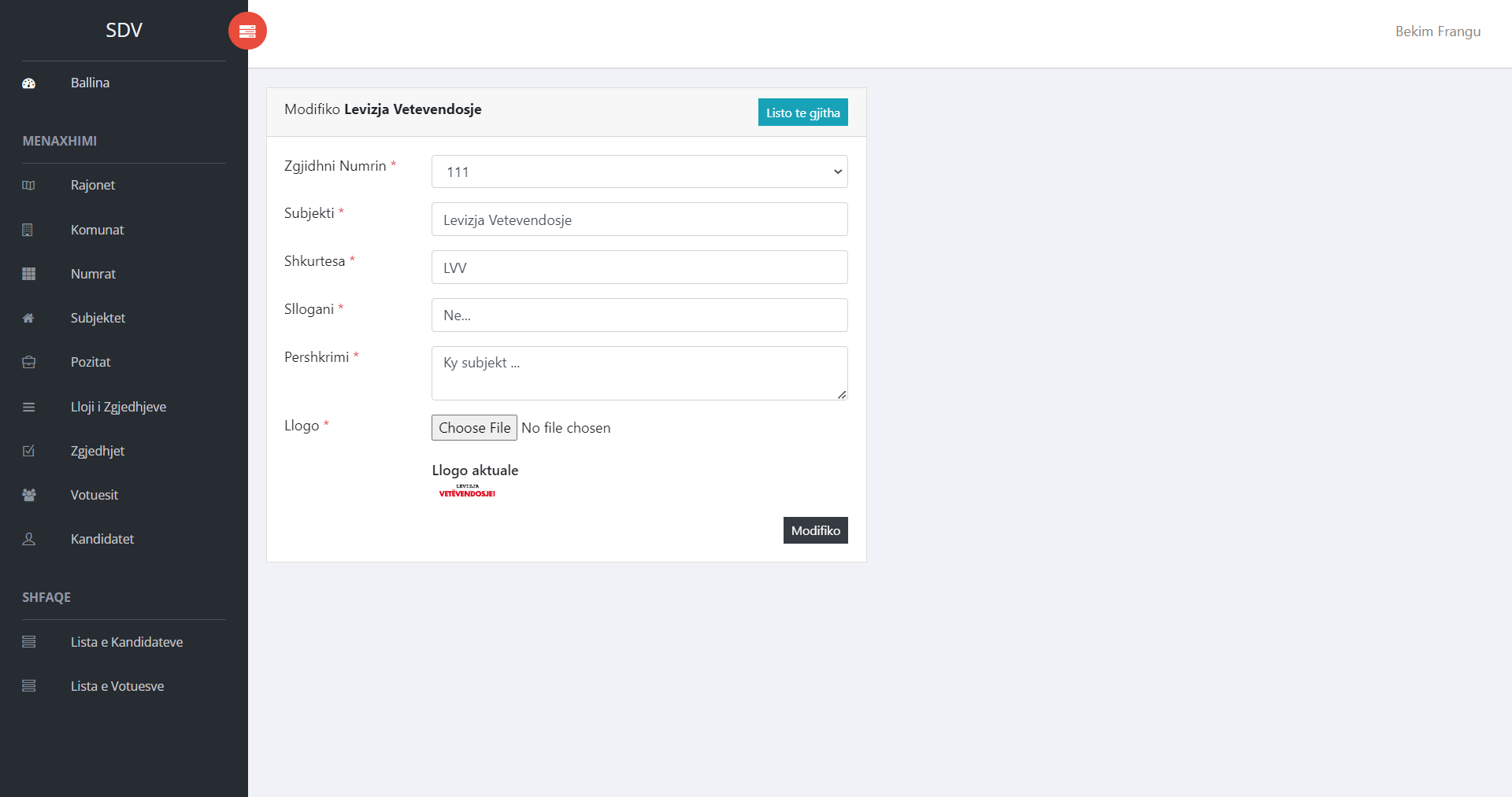 GitHub - bekimfrangu/digital-voting-system: DVS is a digital voting system