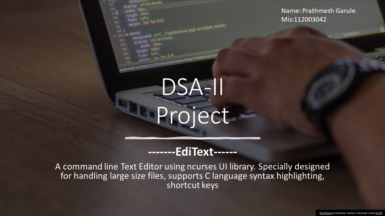 Github Prathmesh Garule Editex Command Line Editor