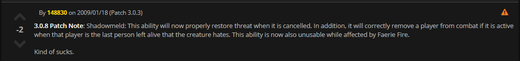 [Spell] Shadowmeld · Issue #752 · Stormforge-gg/Bugtracker-Fordring ...