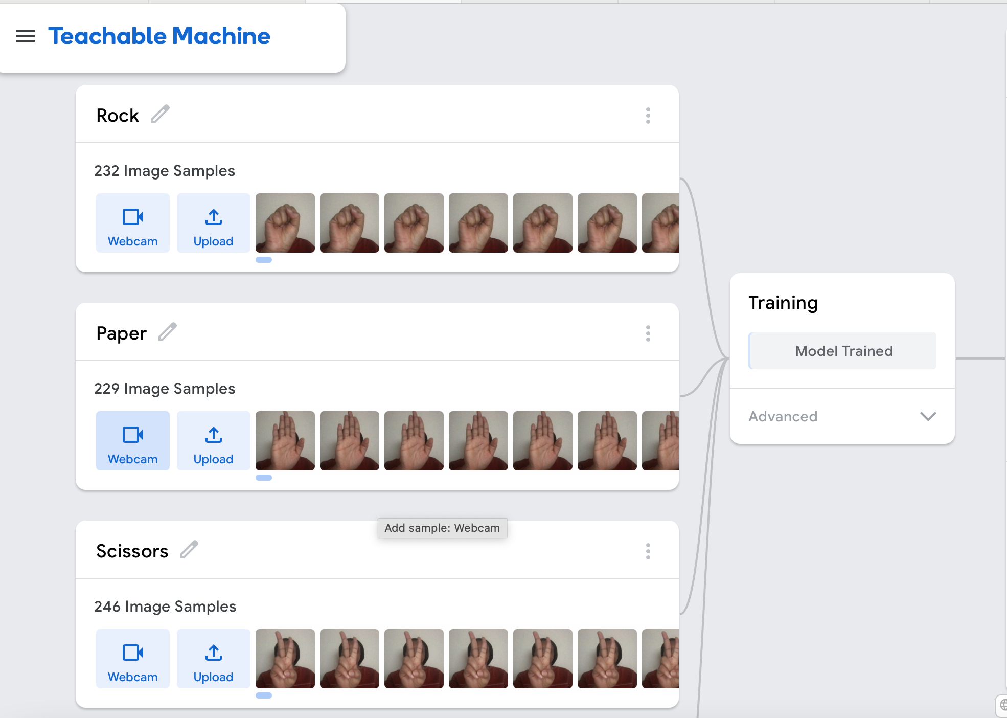 GitHub - success4lyf/Computer-Vision-Rock-Paper-Scissors: In this ...