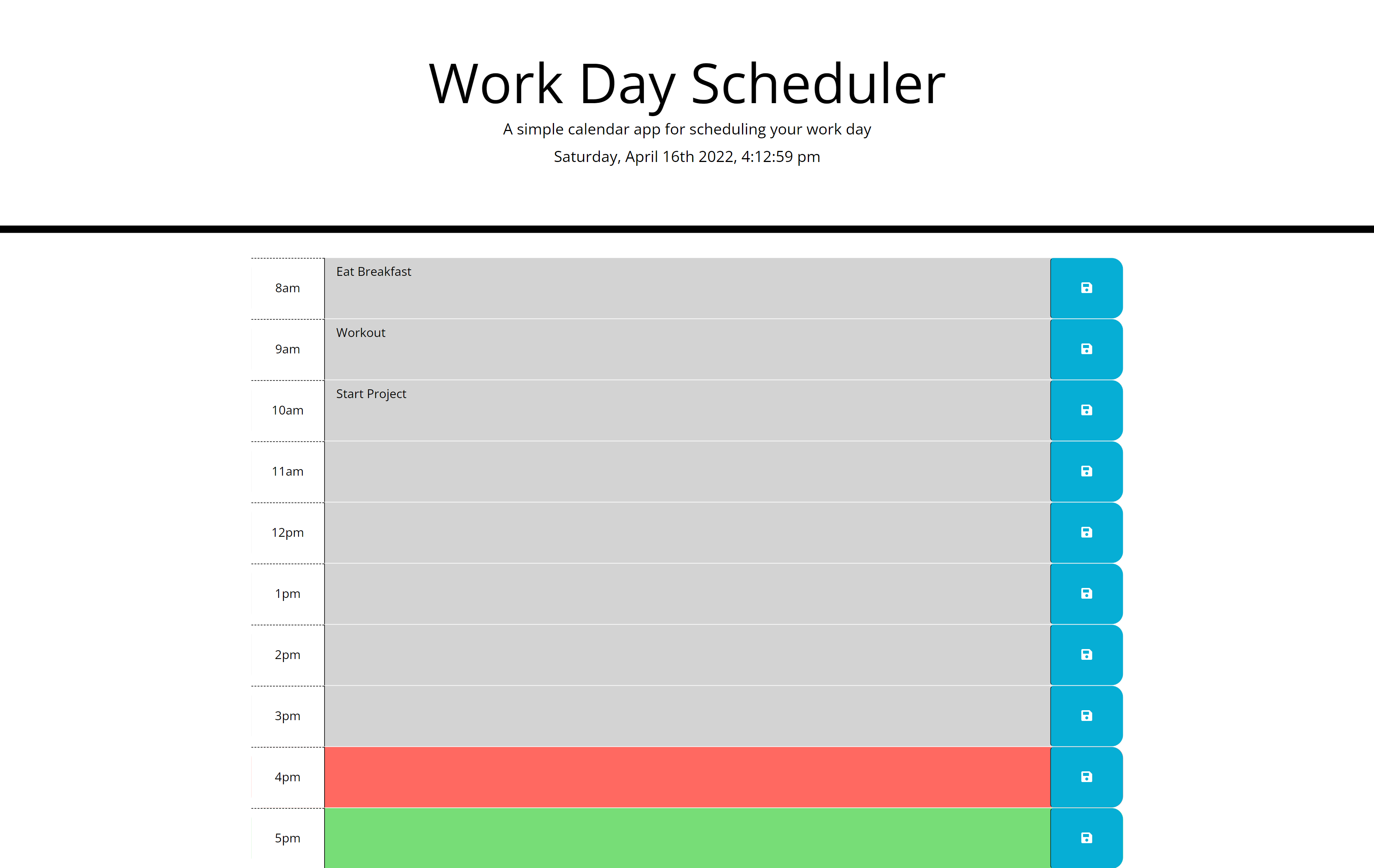 GitHub - luimr88/workday-scheduler