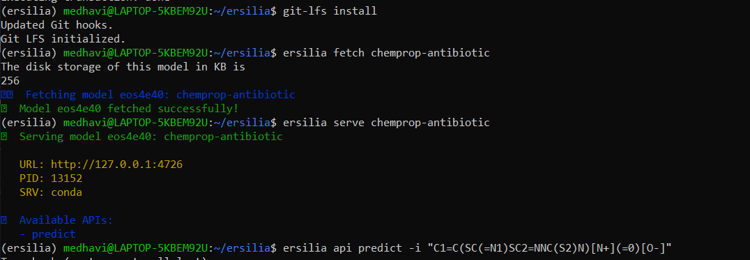 Outreachy Documentation Project: Medhavi Singh · Issue #160 · ersilia-os/ersilia · GitHub