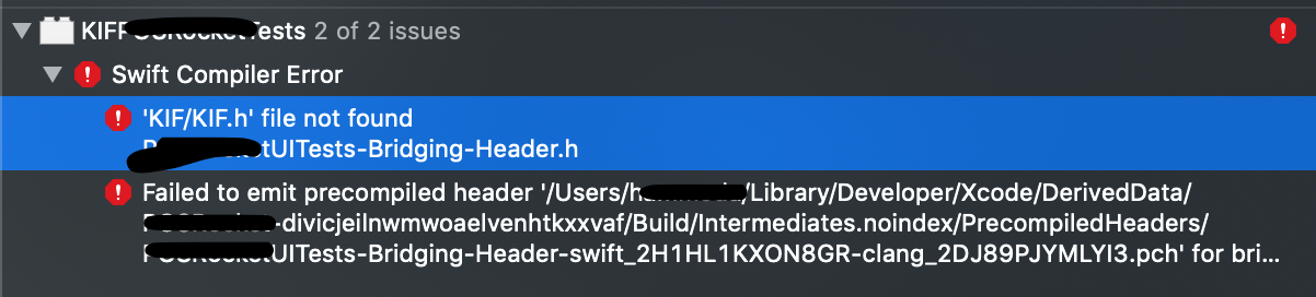 Can T Run Tests After Upgrading The Kif Version · Issue 1096 · Kif Framework Kif · Github