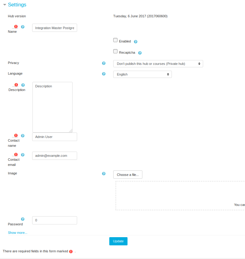 Settings Page Looks Broken In Boost · Issue 45 · Moodlehq Moodle Local Hub · Github