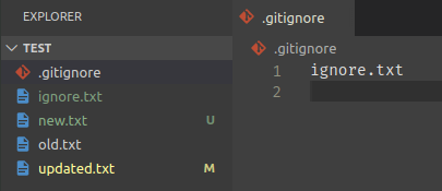 Explorer files highlighted with git status when in `.gitignore` · Issue ...