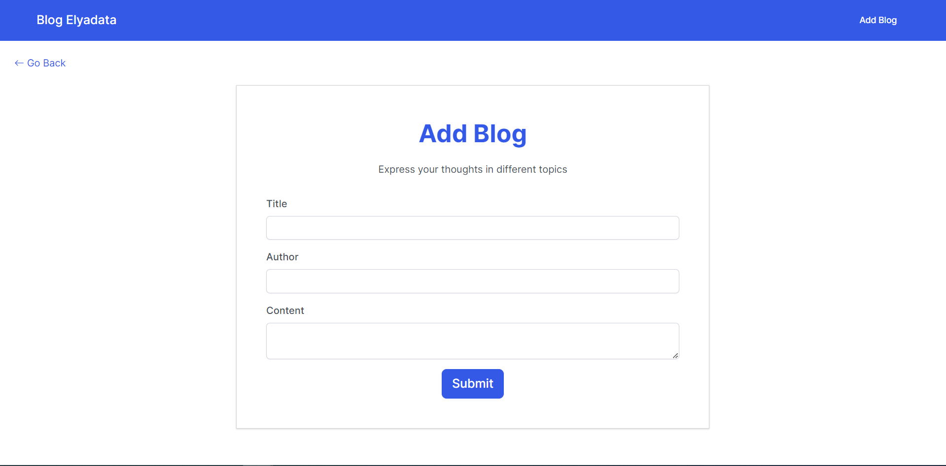 Github Madararublog Blog Application Using Angular Bootstrap And Fast Api 