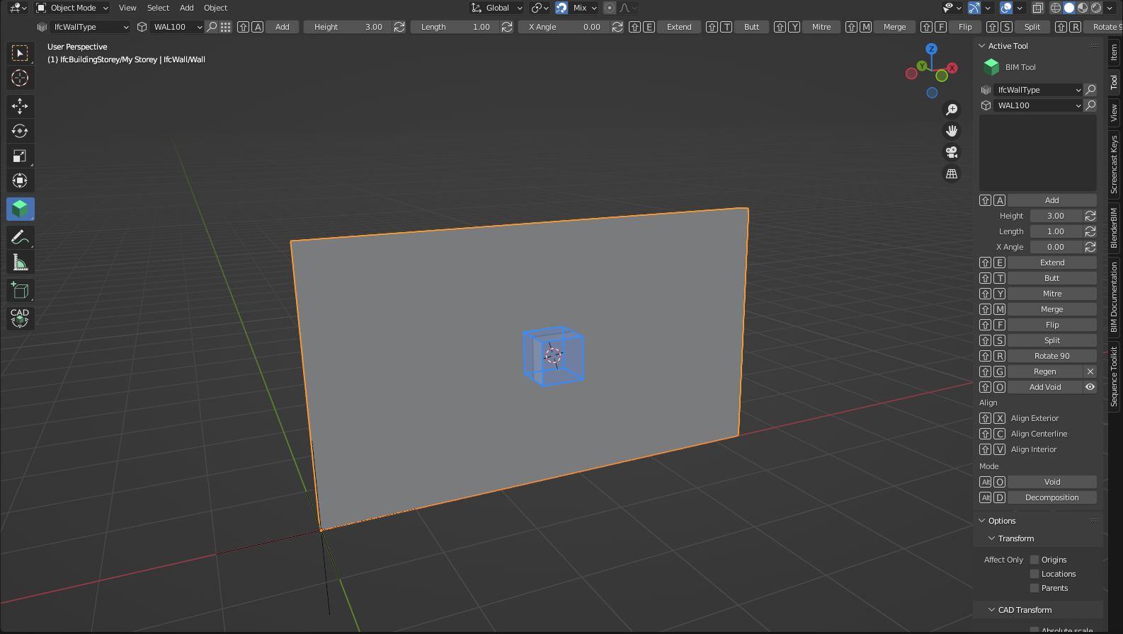 BlenderBim -220916 - Millimetres breaks ifc4 libraries · Issue #2416 · IfcOpenShell/IfcOpenShell ...