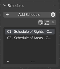 BlenderBim - When attempting to add an ODS schedule on a different ...