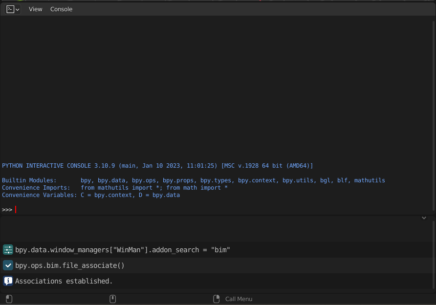 BlenderBim 230920 - IFC file association not working on Windows · Issue #3778 · IfcOpenShell ...