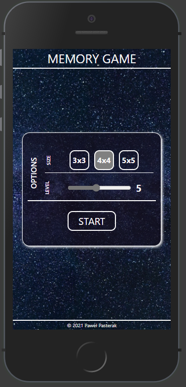 GitHub - pasterakcode/MemoryGame: Memory Game: The player's task is to ...