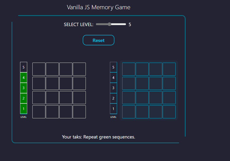 GitHub - pasterakcode/VanillaMemoryGame: Memory Game in Vanilla JS