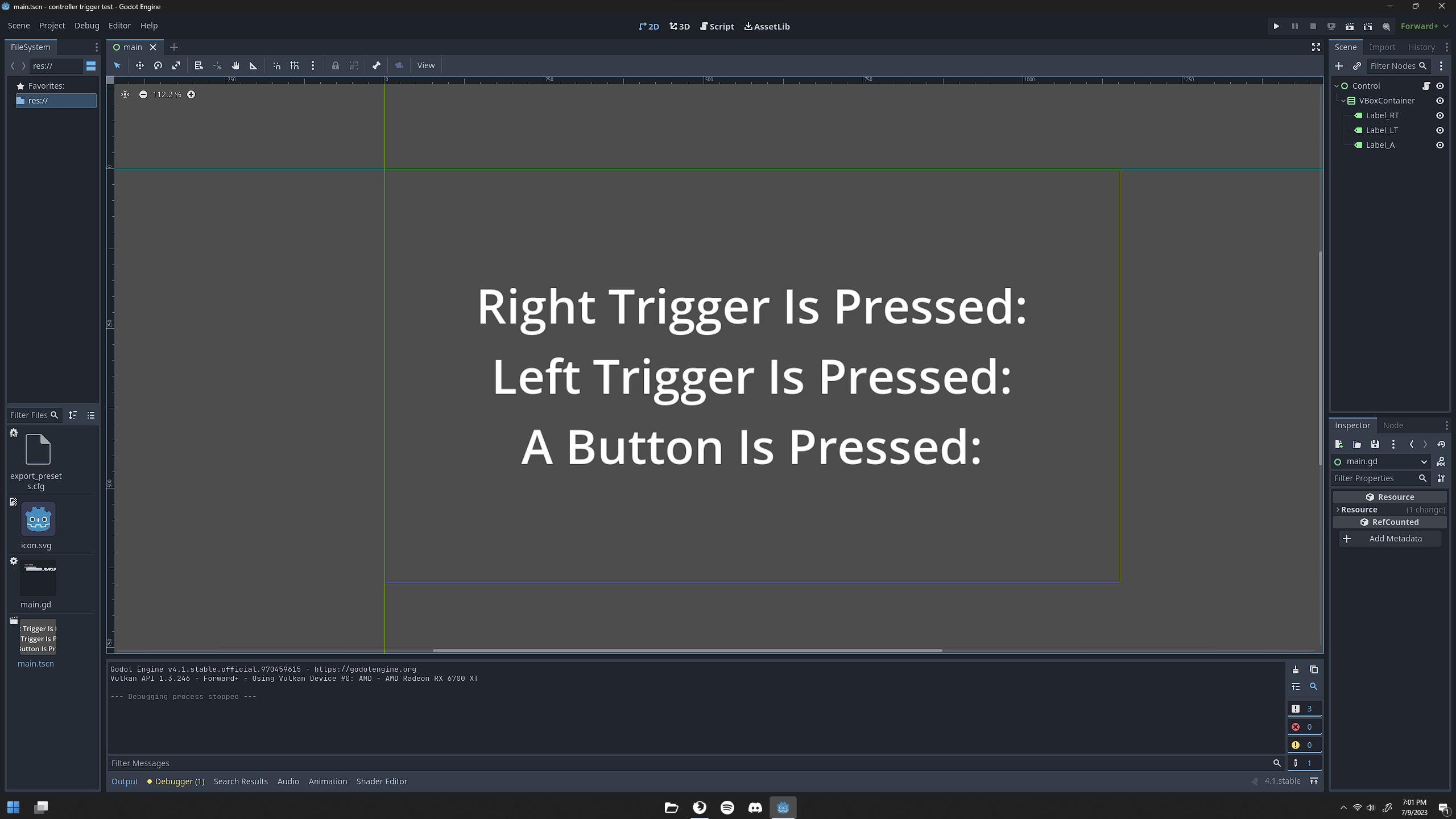 Controller Triggers stay pressed on Android · Issue #79263 · godotengine/godot · GitHub