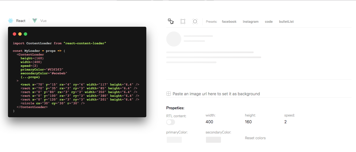 Update readme with new image · Issue #30 · danilowoz/create-content-loader · GitHub