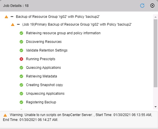 Change the description. "If a prescript fails, the backup also fails." · Issue #6 · NetAppDocs ...