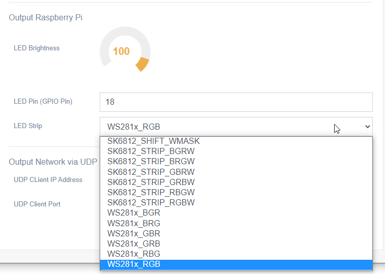 Add a dropdown menu in Device Settings, to select between RGB/GRB strips · Issue #52 · TobKra96 ...