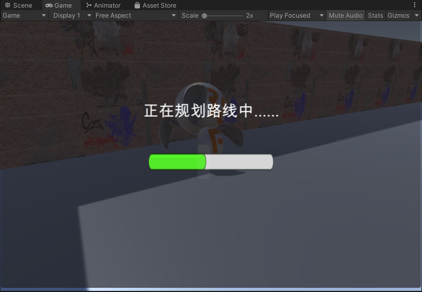 GitHub - ouguangye/Pathfinding-robot-game: 基于unity开发的智能机器人寻路项目