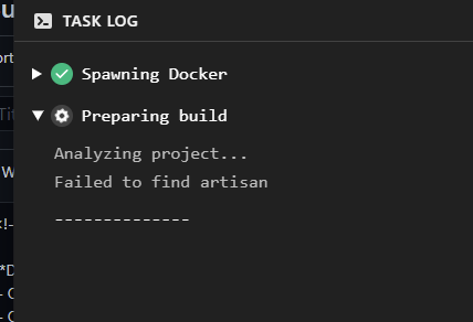 WSL path to project recognised but won't run check - "Failed to find artisan" · Issue #23 ...